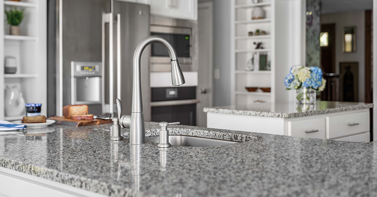 Luna Pearl Granite Countertops in Sterling VA, MD, Washington D.C.